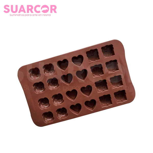 Moldes de silicon para reposteria de varios diseños - Suarcor